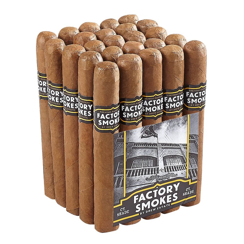 Drew Estate Factory Smokes Connecticut Shade Cigar | Cigar World