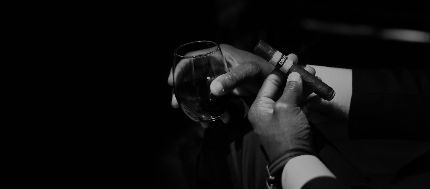Cigar Black And White