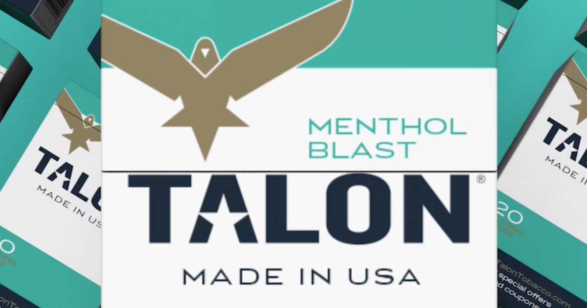 Menthol Blast Flavor Filtered Cigar | Talon Cigars